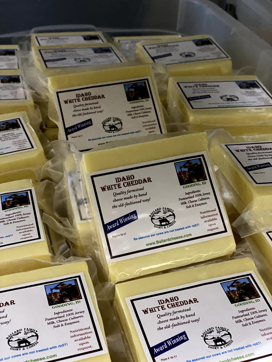 Ballard Idaho White Cheddar Cheese – Ballard Cheese