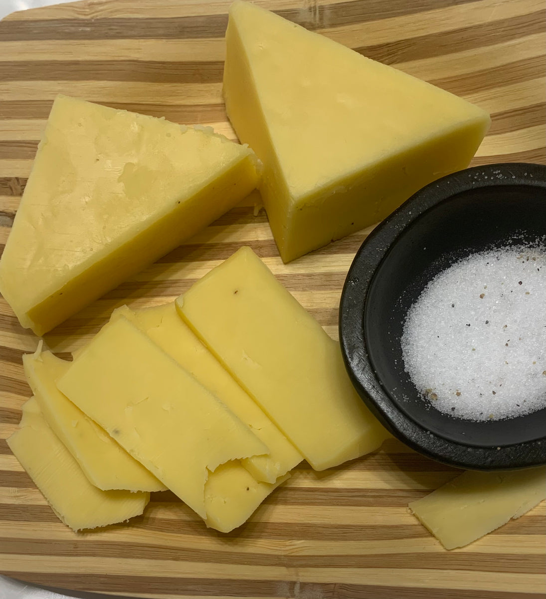 Ballard Truffle Salt Cheddar Cheese – Ballard Cheese